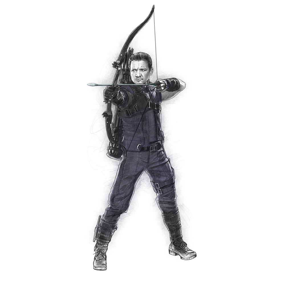 Hawkeye (Clint Barton) #1 – Sketchaprint