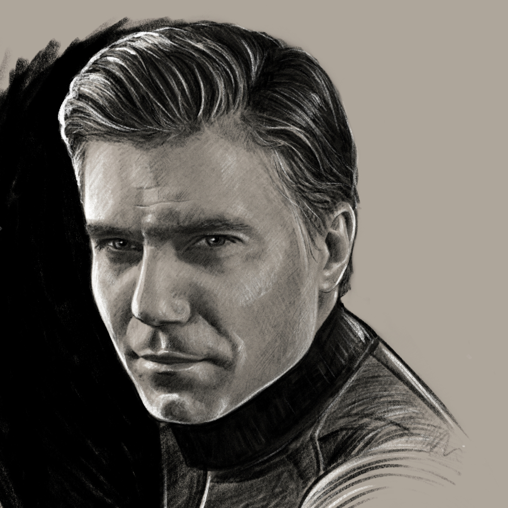 Captain Chris Pike – Sketchaprint